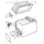 Chest Freezer Schematic Kenmore 106711060 Chest Freezer Part