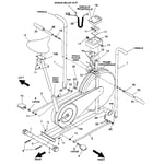Looking for DP model 14-3800B exercise cycle repair & replacement parts?