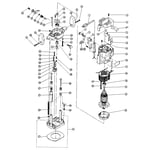 Looking for Ryobi model R-150 router repair & replacement parts?