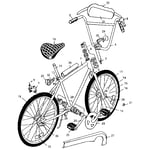 Huffy 13681 cycling parts | Sears PartsDirect