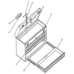 Craftsman 706653380 tool chest parts | Sears PartsDirect