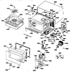GE JE1455L02 countertop microwave parts | Sears PartsDirect