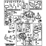 Briggs & Stratton 28N707-0121-01 lawn & garden engine parts | Sears ...