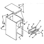 Kenmore 6651350593 trash compactor parts | Sears PartsDirect
