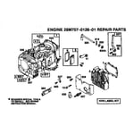 Briggs & Stratton 28M707-0126-01 lawn & garden engine parts | Sears ...