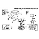 Looking for Briggs & Stratton model 28M707-0126-01 lawn & garden engine ...