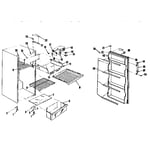 Sanyo SR1010SW-01 compact refrigerator parts | Sears PartsDirect