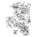 Dynamark DY-824-1 gas snowblower parts | Sears PartsDirect