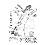 Worx WG151 electric line trimmer parts | Sears PartsDirect