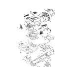 Husqvarna YTA18542-96045005500 front-engine lawn tractor parts | Sears ...