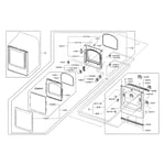 Samsung DVE50M7450W/A3-00 dryer parts | Sears PartsDirect