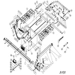 Looking for Jet model JWTS10JF table saw repair & replacement parts?
