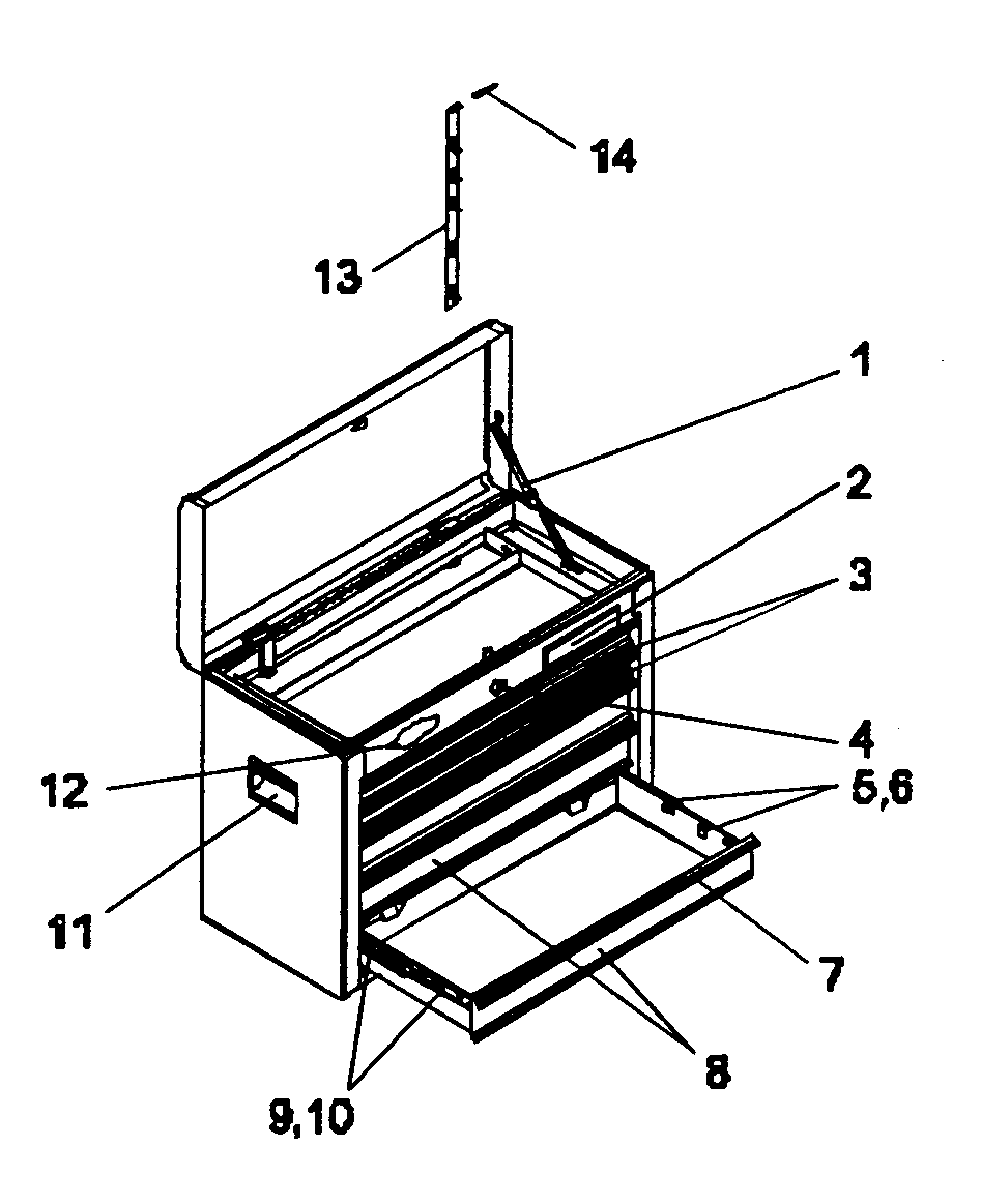 Craftsman toolbox parts on Shoppinder