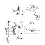 Brother PE-180D electronic sewing machine parts | Sears PartsDirect