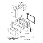 Sharp R-305EW countertop microwave parts | Sears PartsDirect