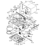 Sharp R-303CW countertop microwave parts | Sears PartsDirect