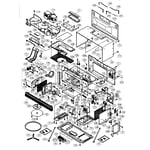 Sharp R-1850A microwave/hood combo parts | Sears PartsDirect