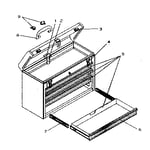 Craftsman 706619050 tool chest parts | Sears PartsDirect
