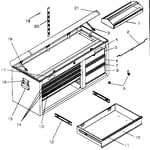 Craftsman 706659202 tool chest parts | Sears PartsDirect