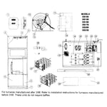 Looking for Coleman Evcon model EB20B REV.F furnace repair ...