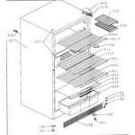 Danby D1012W refrigerator parts | Sears PartsDirect