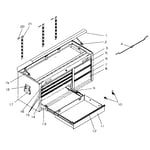 Craftsman 706619701 tool chest parts | Sears PartsDirect