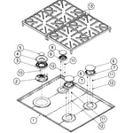 Dacor DR30DNG gas range parts | Sears PartsDirect