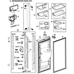 Looking for Samsung model RF268ABBP/XAA-00 bottom-mount refrigerator ...