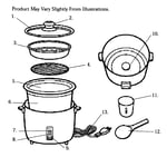 Toastmaster TRC7 small appliance parts | Sears PartsDirect