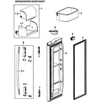 Samsung RF266AASH/XAA-00 bottom-mount refrigerator parts | Sears ...