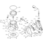 Looking for DeWalt model DW618 TYPE1 router repair & replacement parts?