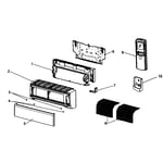 Mitsubishi MSY-GE09NA-8 air handler parts | Sears PartsDirect