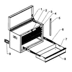 Craftsman 706380910 tool chest parts | Sears PartsDirect