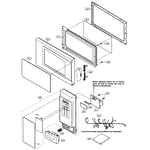 Sharp R-307KW countertop microwave parts | Sears PartsDirect
