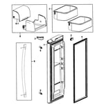 Looking for Samsung model RF263AEPN/XAA-00 bottom-mount refrigerator ...