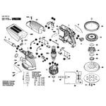 Bosch ROS10 power sander parts | Sears PartsDirect