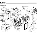 Samsung NE58K9500SG/AA-00 electric range parts | Sears PartsDirect