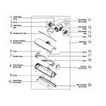Looking for Dyson model V6-SV04 handheld vacuum repair & replacement parts?