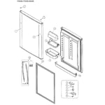 Kenmore 11171215610 top-mount refrigerator parts | Sears PartsDirect