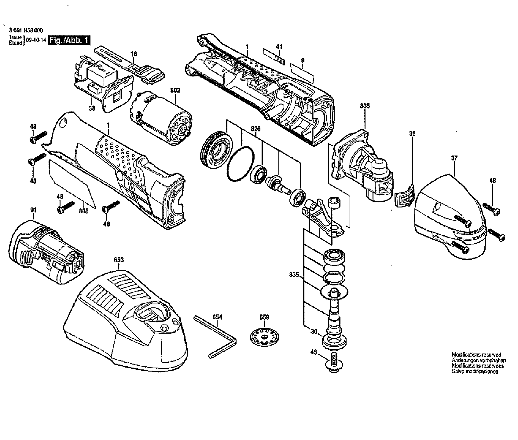 Bosch Multi Tool Repair Parts | Reviewmotors.co