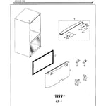 Samsung RF260BEAESG/AA-02 bottom-mount refrigerator parts | Sears ...
