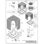 ICP CA5536VKD2 central air conditioner parts | Sears PartsDirect