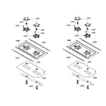 Looking for Thermador model PCG364ED03 gas cooktop repair & replacement ...