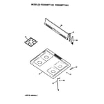 Hotpoint RGB508PT1WH gas range parts | Sears PartsDirect