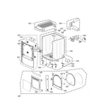 Looking for LG model DLG5002W dryer repair & replacement parts?