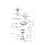 Looking for LG model LDF7551ST dishwasher repair & replacement parts?