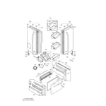 LG LFX25975ST/01 bottom-mount refrigerator parts | Sears PartsDirect