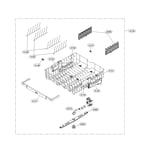 Looking for LG model LDP6797BD/00 dishwasher repair & replacement parts?