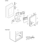 LG LFX25973ST/05 bottom-mount refrigerator parts | Sears PartsDirect