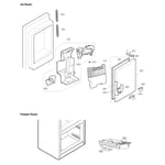 LG LFX25973ST/06 bottom-mount refrigerator parts | Sears PartsDirect